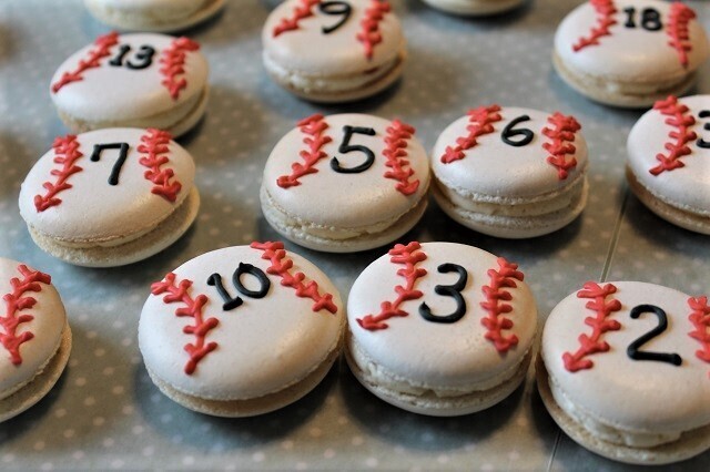 野球ボールのマカロン: okashi_dayori