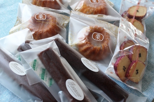 栗の渋皮煮入りミニクグロフ ほか: okashi_dayori